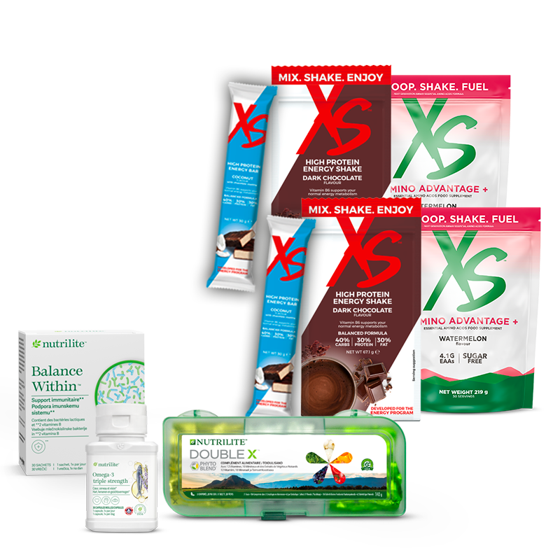 Ensemble Energy Program Nutrilite™ – Recharge - Noix de coco