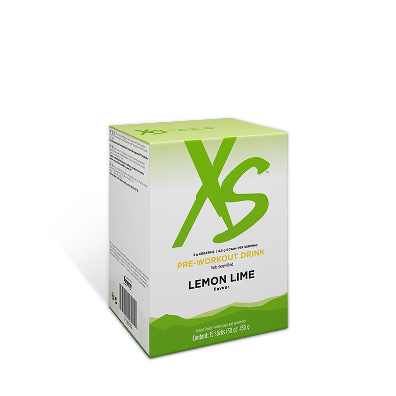 Pre-Workout Drink Lemon Lime XS™ con Creatina e BCAA